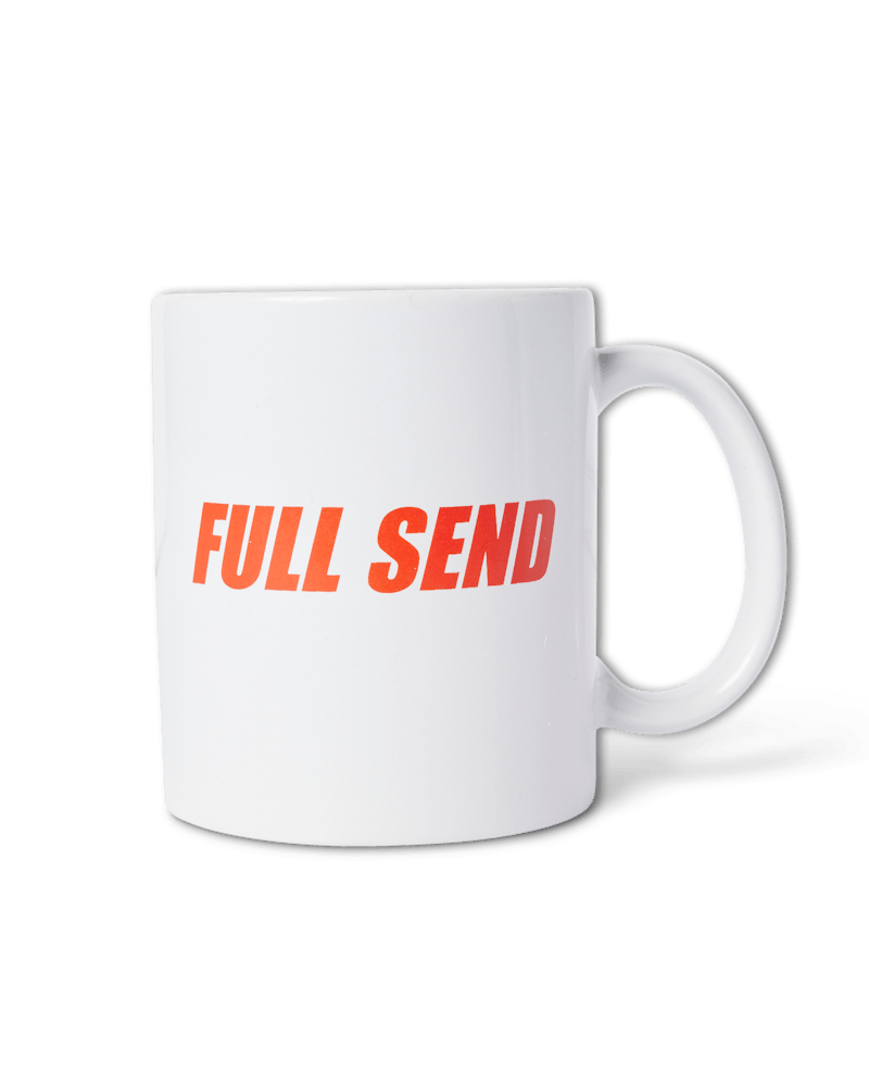 Full Send Coffee Mug White - FW21 - US