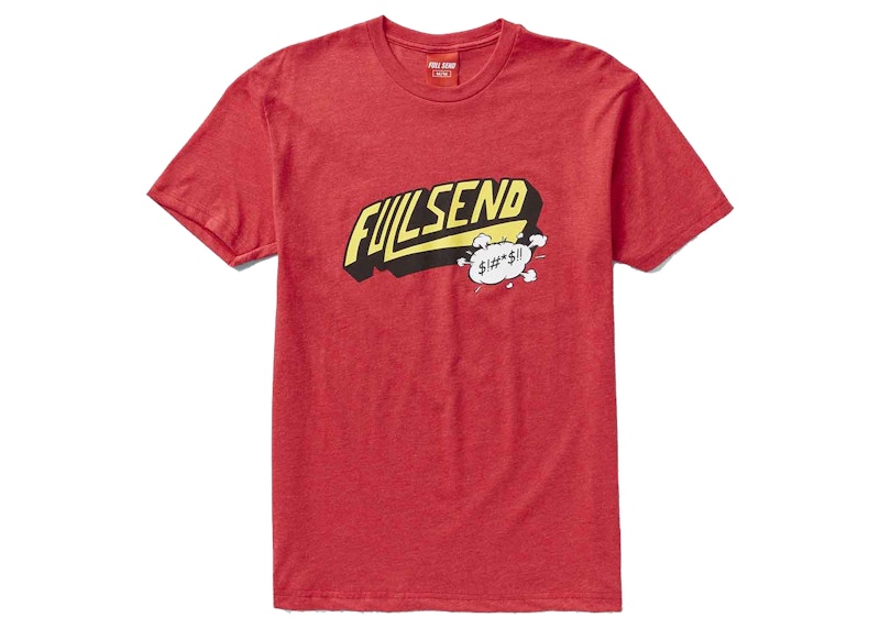Full Send Comic Tee Red - SS21 - US
