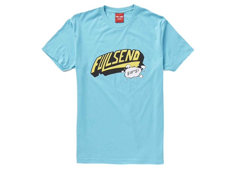 Full Send Comic Tee Tahiti Blue Men's - SS21 - US
