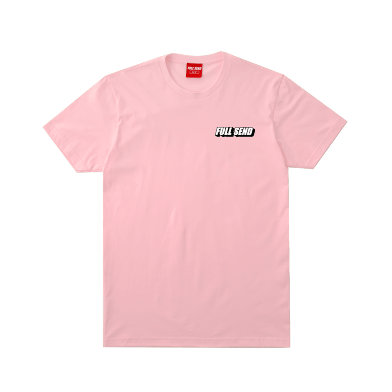 Full Send Dart Pack Tee Pink Men's - FW20 - US