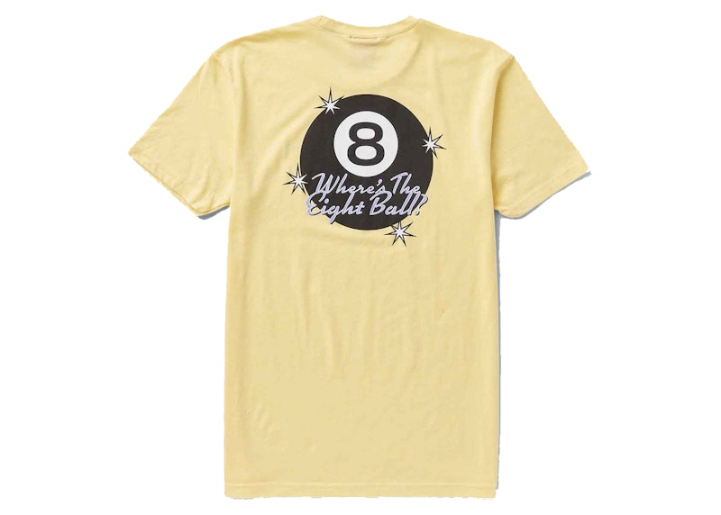 Full Send Eight Ball Tee Banana Cream Men's - SS21 - US