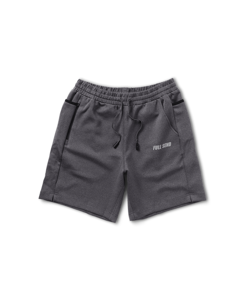 Full Send Fitness Performance Shorts Grey Men's - FW21 - US