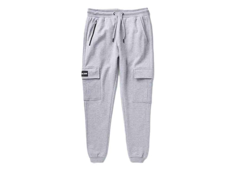 Full Send Fitness Tapered Cargo Jogger Sweatpants Grey Men's - SS21 - US