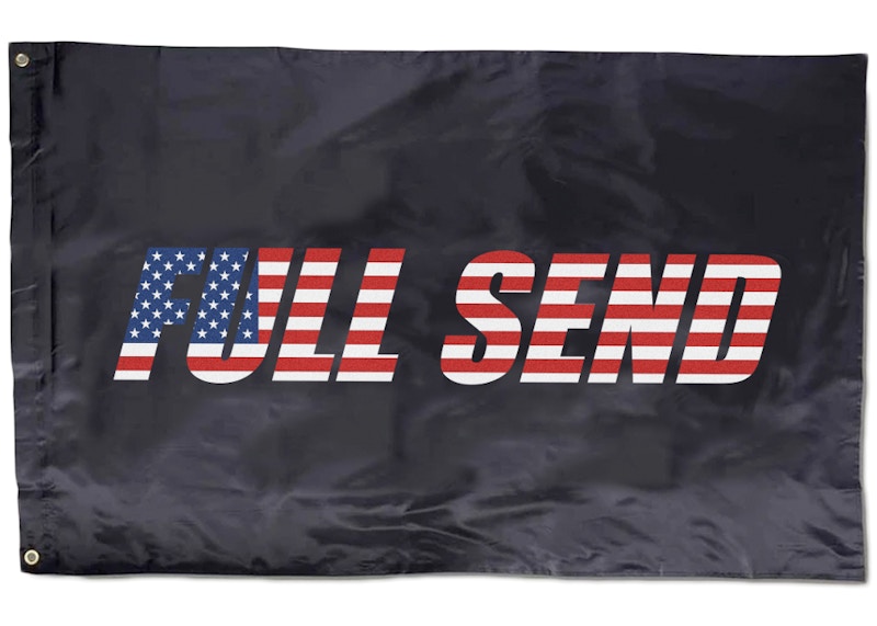 Full Send Fourth of July Flag Black - SS21 - US