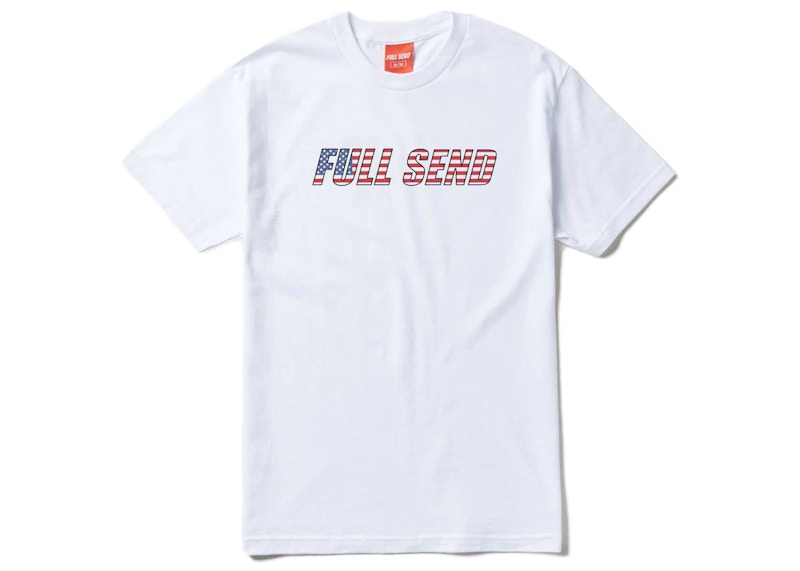 Full Send Fourth of July Tee White - SS21