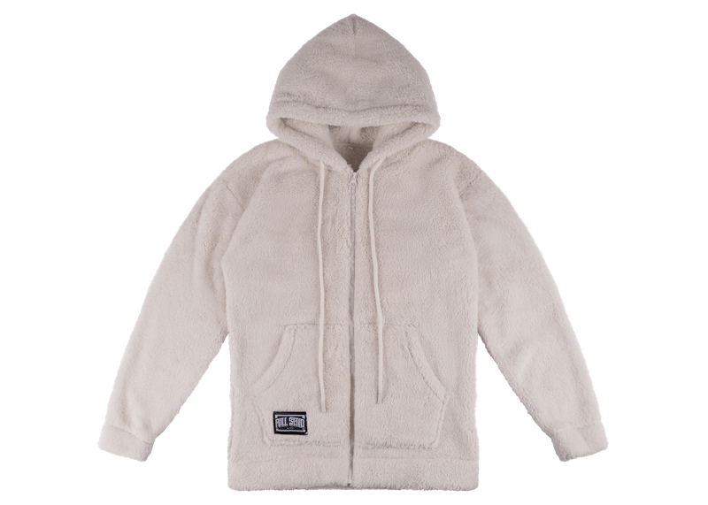 Full Send Fuzzy Jacket Beige Men's - SS21 - US