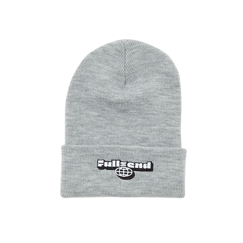 Full Send Globe Beanie Grey - FW20