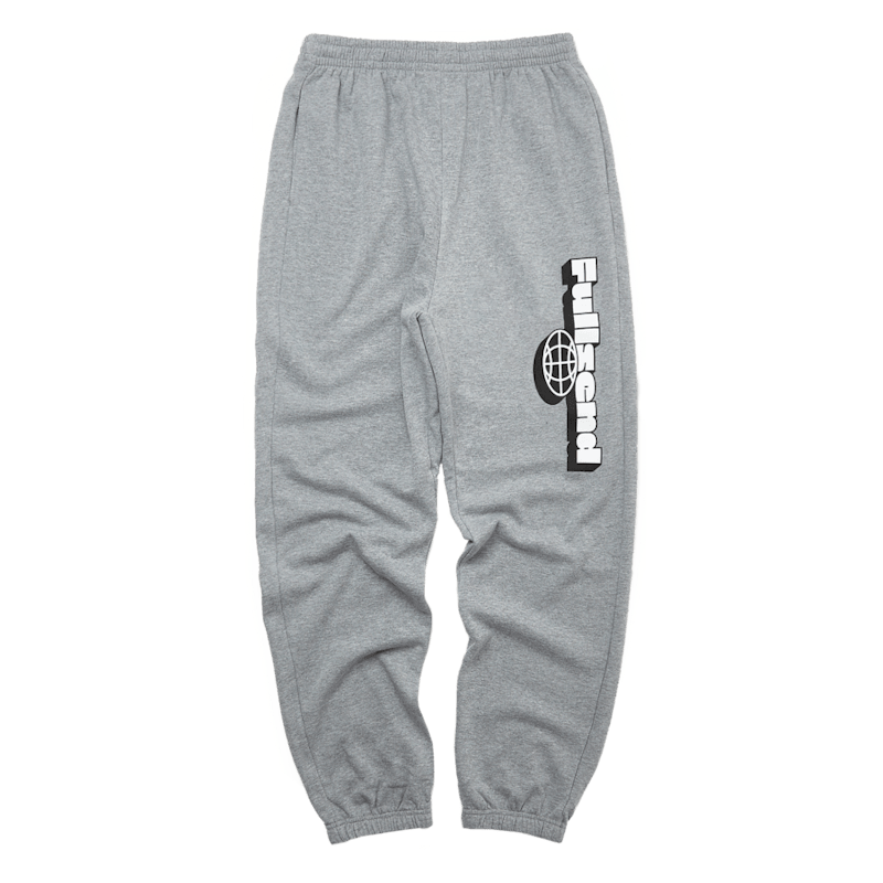 Full Send Globe Sweatpants Heather Grey Men's - FW20 - US