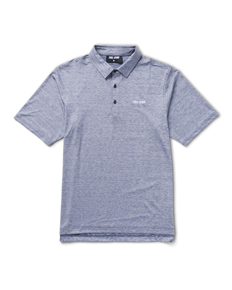 Full Send Golf Polo Grey Men's - FW21 - US