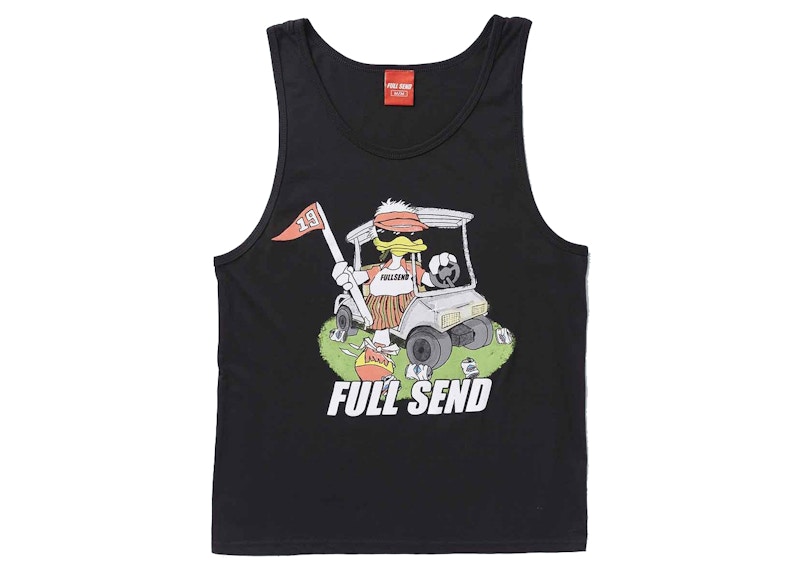 Full Send Happy Duck Tank Black Men's - SS21 - US