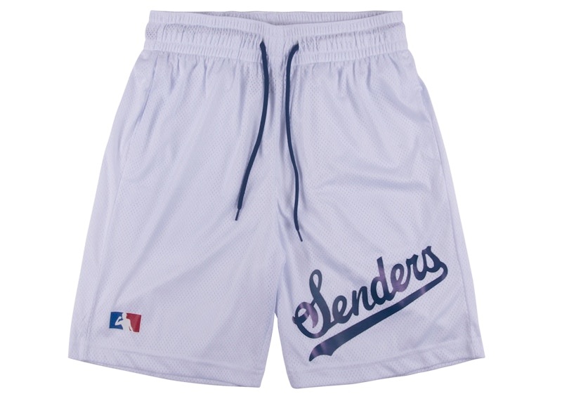 Full Send LA Senders Mesh Shorts White Men's - SS21 - US