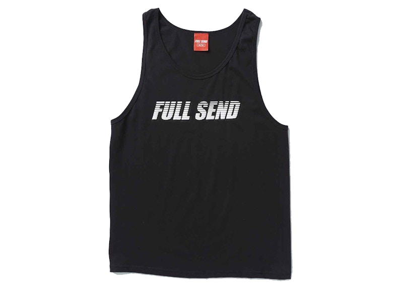 Full Send Lines Tank Black Men's - SS21 - US