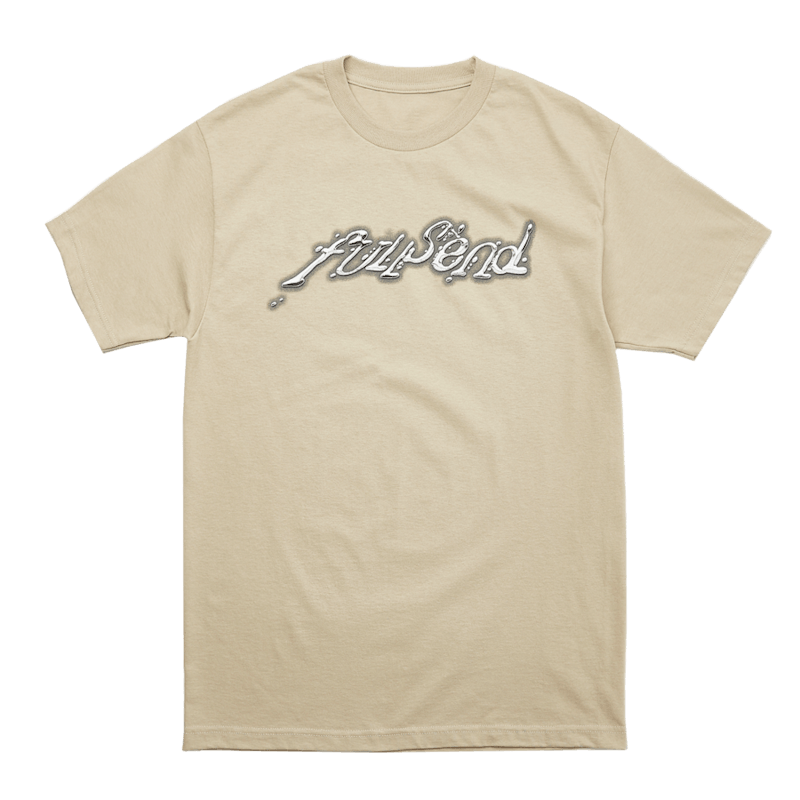 Full Send Liquid Metal Tee Sand - FW20