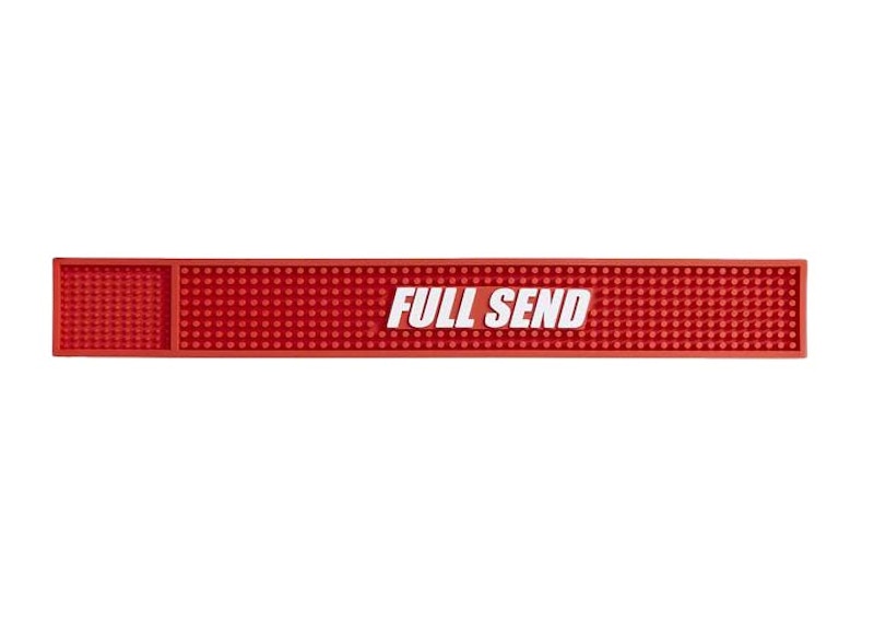Full Send Logo Bar Mat Red - SS21 - DE