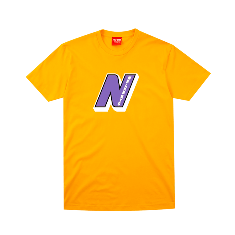Full Send NELK Boys Tee Gold Men's - FW20 - GB