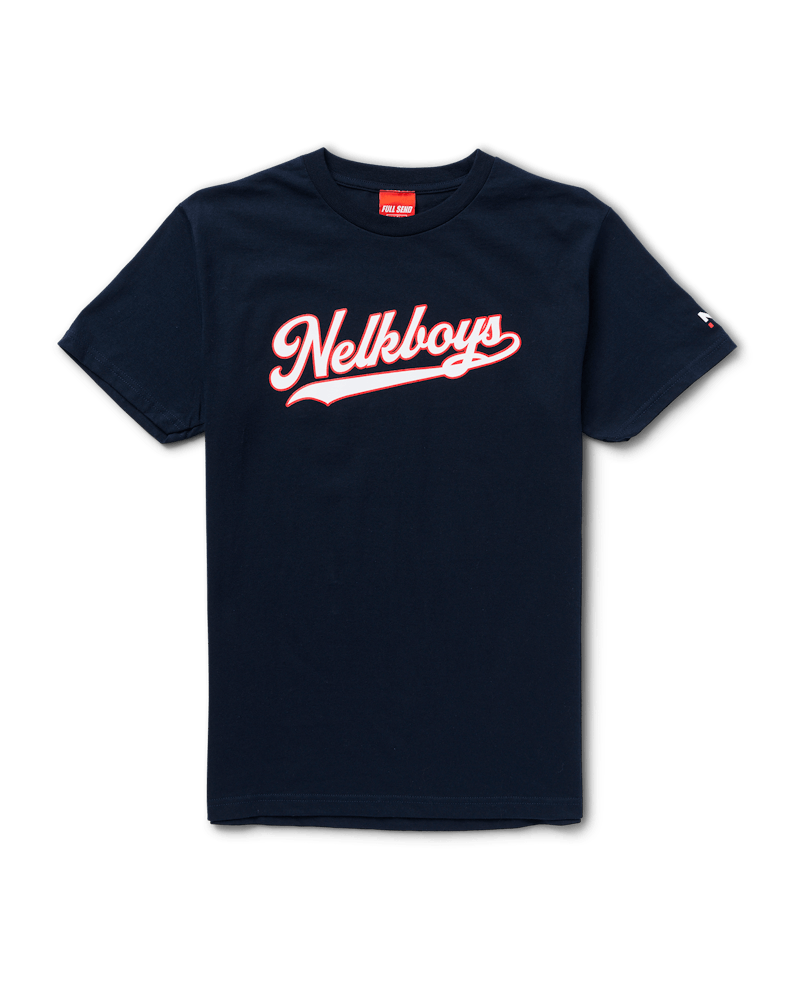 Full Send Nelk Boys Classic T-shirt Navy Men's - FW21 - US