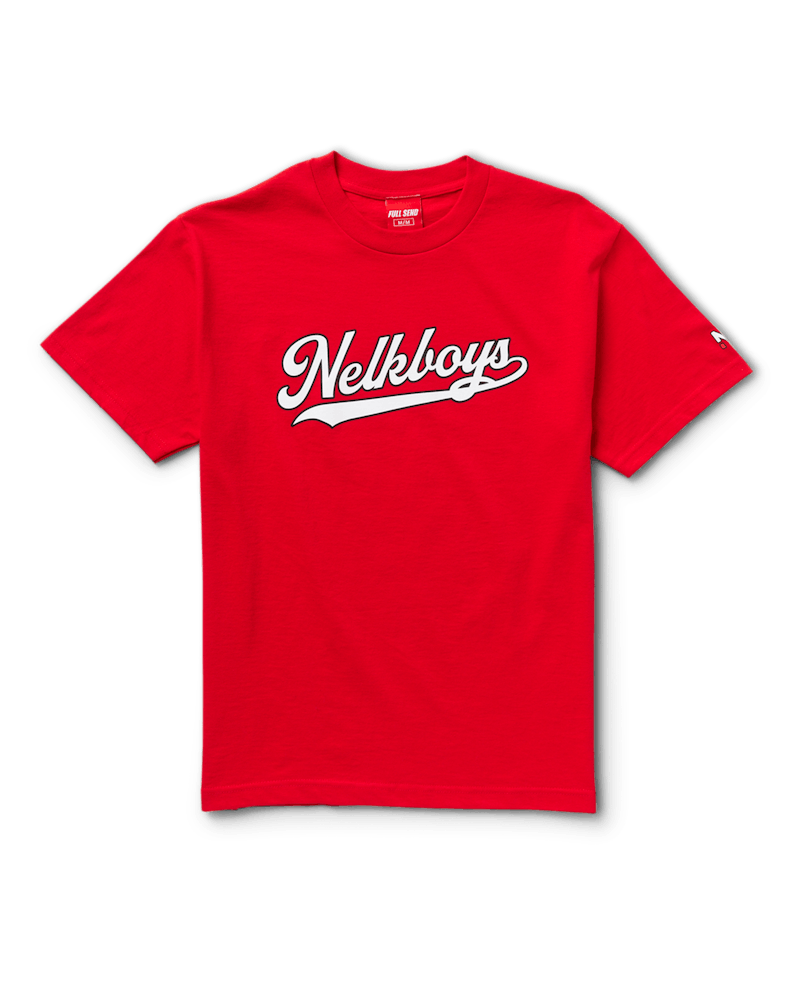 Full Send Nelk Boys Classic T-shirt Red - FW21 Men's - US