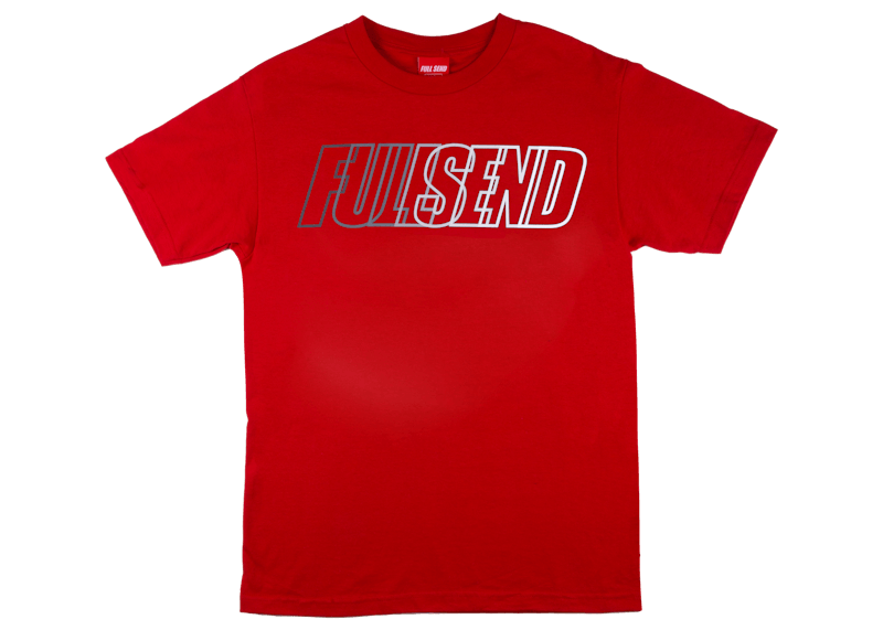 Full Send Phase Tee Red Men's - SS21 - GB