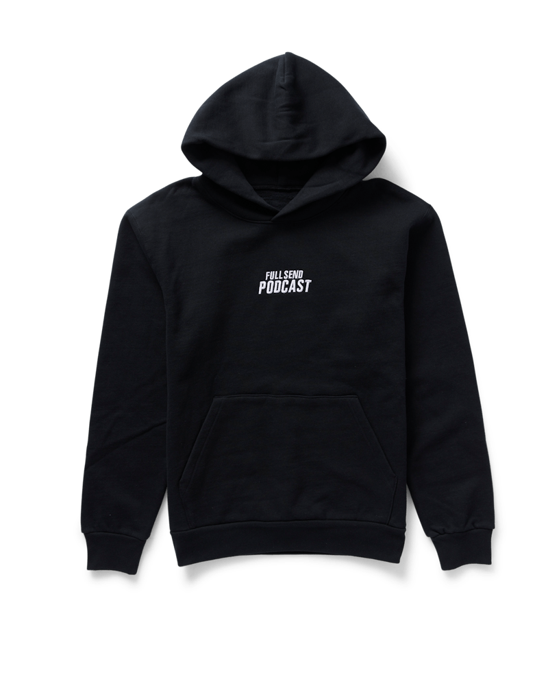 Full Send Podcast Premium Hoodie Black - FW21