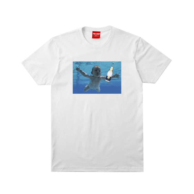 Full Send Pool Tee White Men's - FW20 - US
