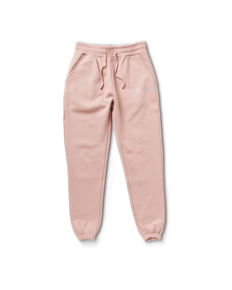 Full Send Reflective Logo Sweatpants Pink - FW21 Men's - US