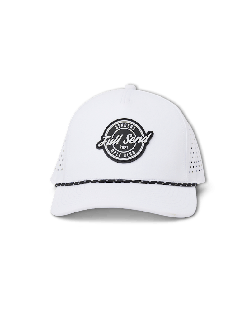 Full Send Senders Golf Hat White - FW21 - KR