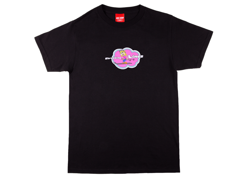 Full Send Shredding Lines Tee Black Men's - SS21 - US