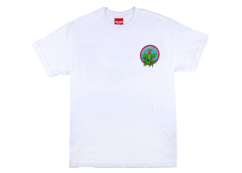 Full Send SteveWillDoIt Weed Shooter Tee White Men's - SS21 - US