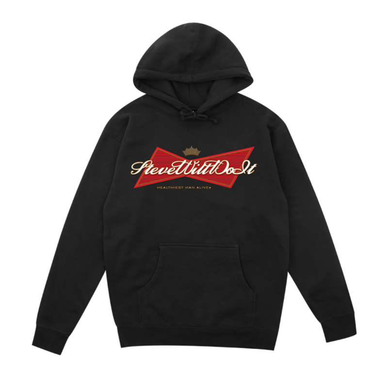 Full Send Stevewilldoit Bowtie Hoodie Black Men's - FW20 - GB