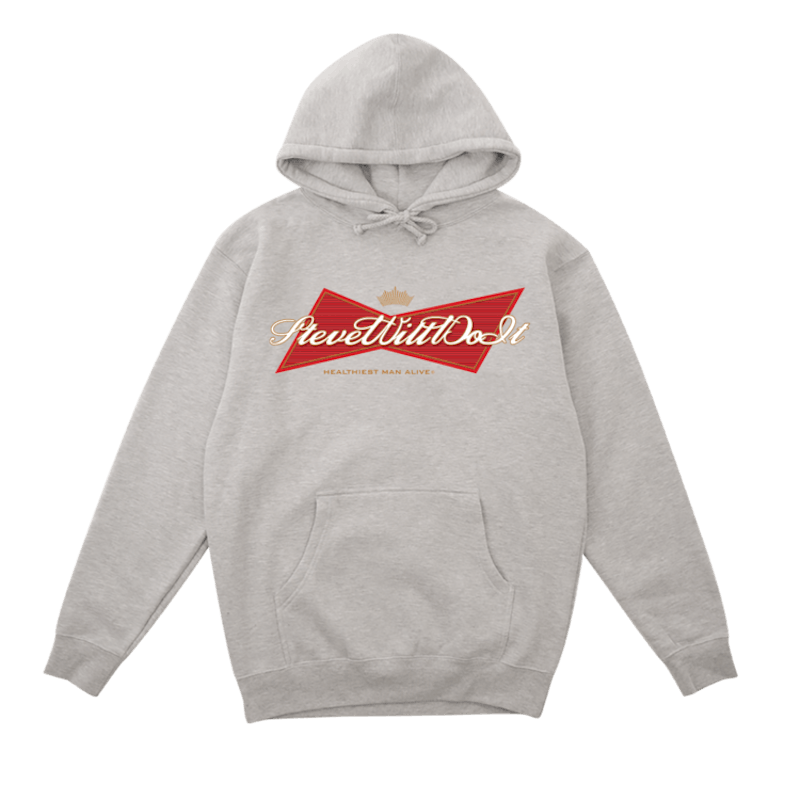 Full Send Stevewilldoit Bowtie Hoodie Grey - FW20