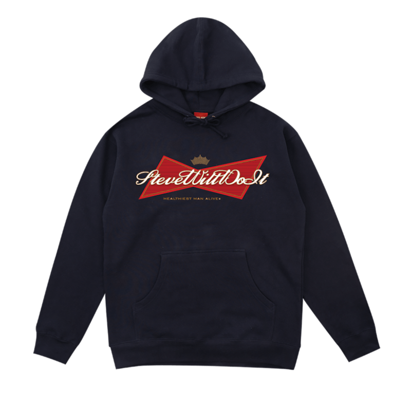 Full Send Stevewilldoit Bowtie Hoodie Navy Men's - FW20 - GB