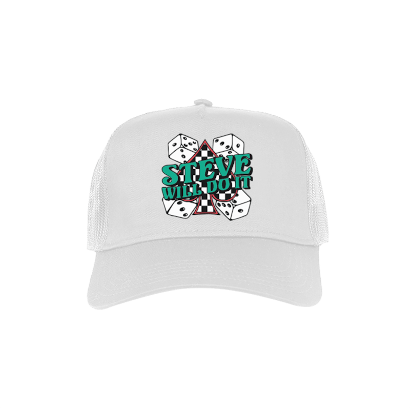 Full Send Stevewilldoit Dice Hat White - FW20