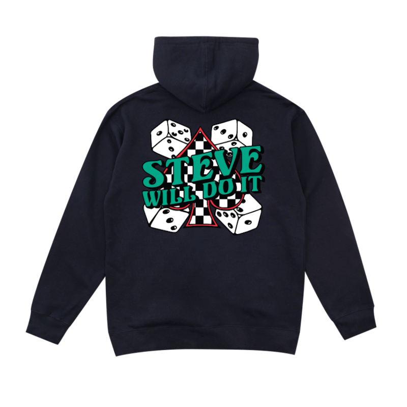 Full Send Stevewilldoit Dice Hoodie Navy - FW20