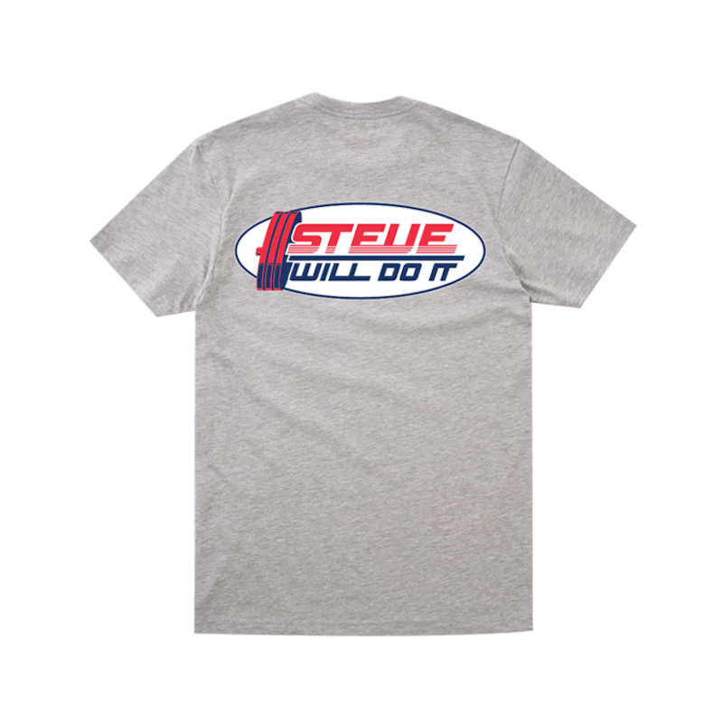 Full Send Stevewilldoit Power Tee Grey Men's - FW20 - GB