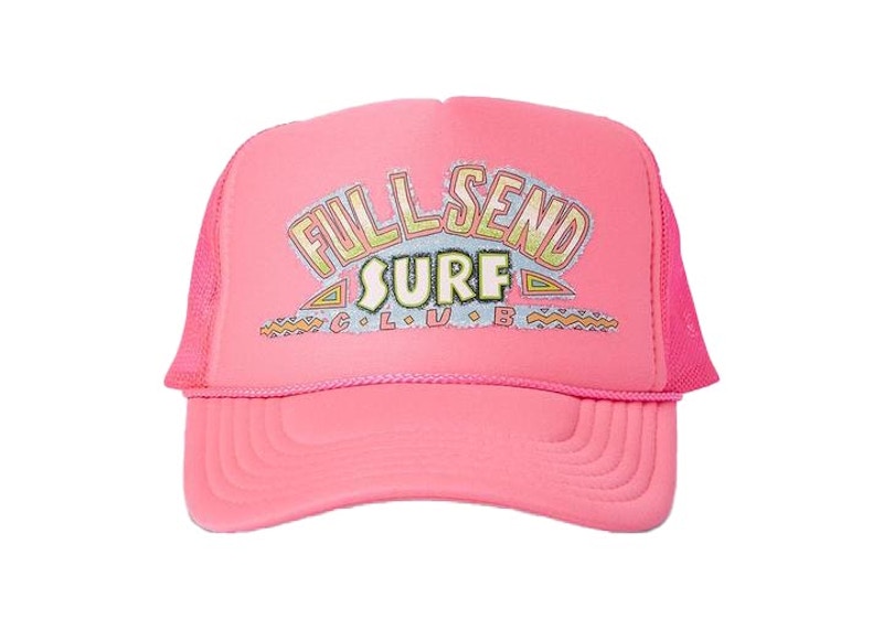 Full Send Surf Club Hat Pink - SS21 - CA