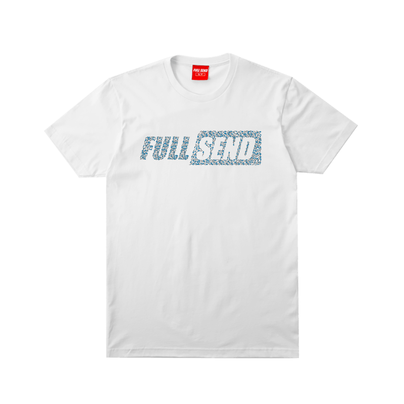 Full Send Swimmers Tee White - FW20