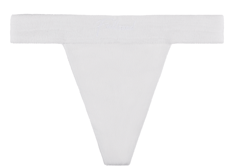 Full Send Terry Cloth Bikini Bottom White - SS21 - US