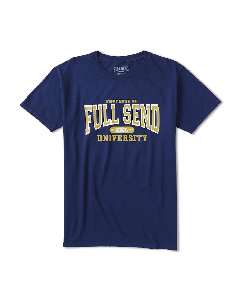 Full Send University Notre Dame Tee Blue - FW21 남성 - KR