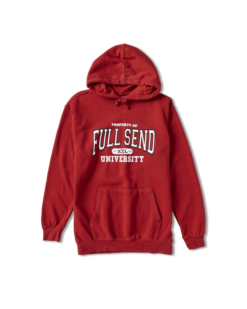 Full Send University Oklahoma Hoodie Red Men's - FW21 - US