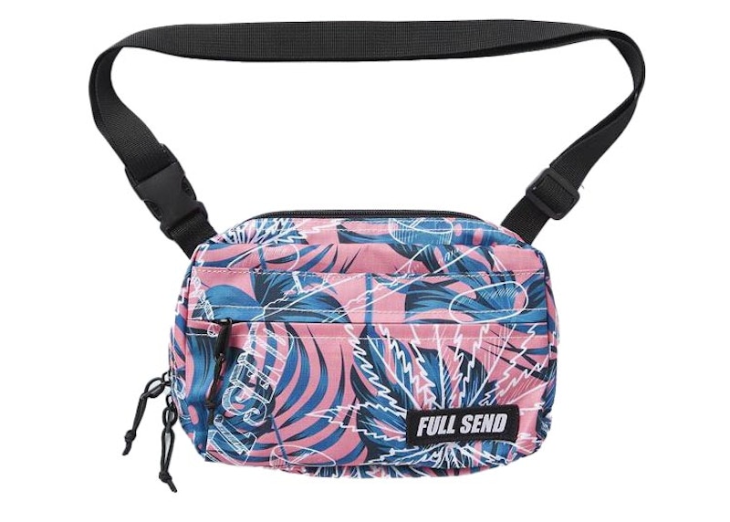 Full Send Weed Tropics Belt Bag Pink - SS21 - US