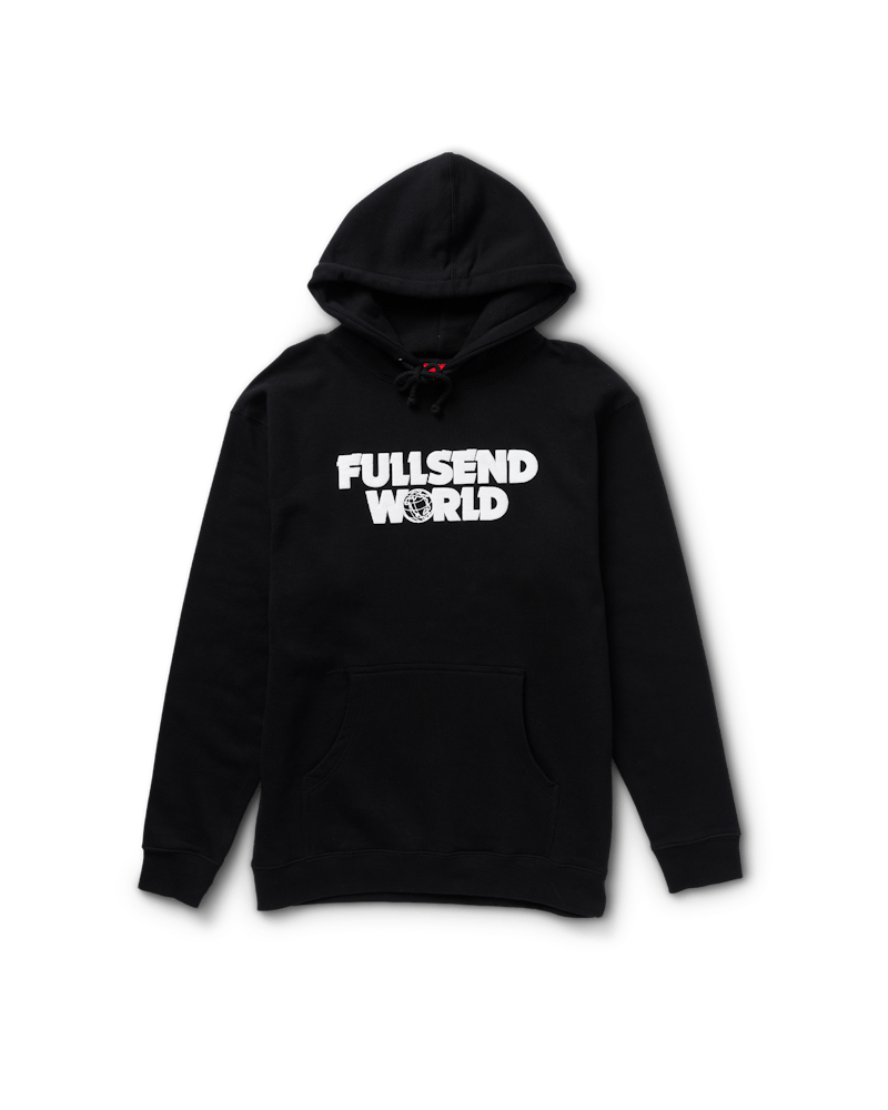 Full Send World Hoodie Black Men's - FW21 - US