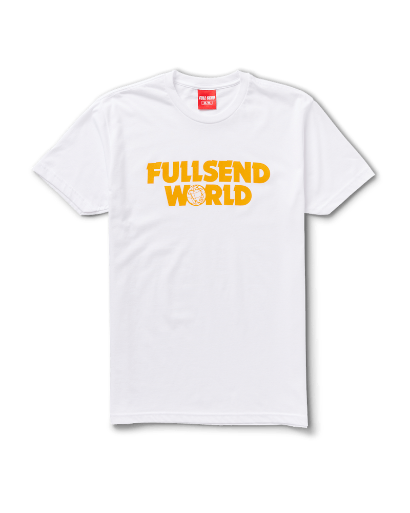 Full Send World T-shirt White - FW21 - TW