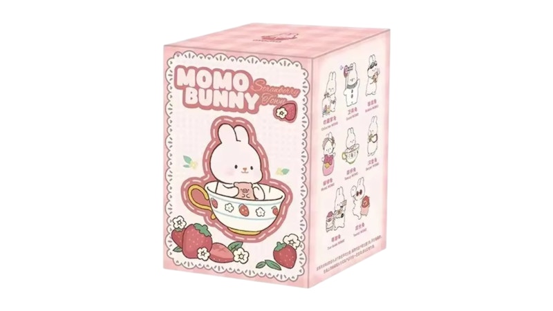 Funism MOMO Bunny Strawberry Town Series Blind Box Single Blind Box - US
