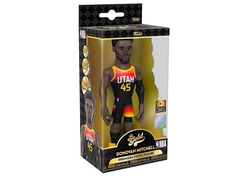 Funko Gold NBA Utah Jazz Donovan Mitchell 5 Inch Chase Exclusive Figure ...