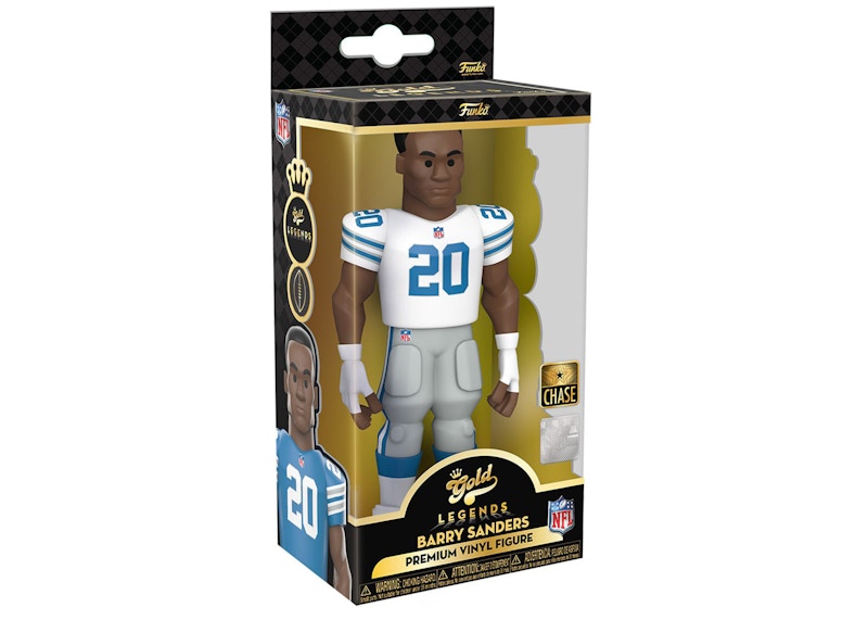 Funko Gold NFL Legends Detroit Lions Barry Sanders 5 Inch Chase Edition ...