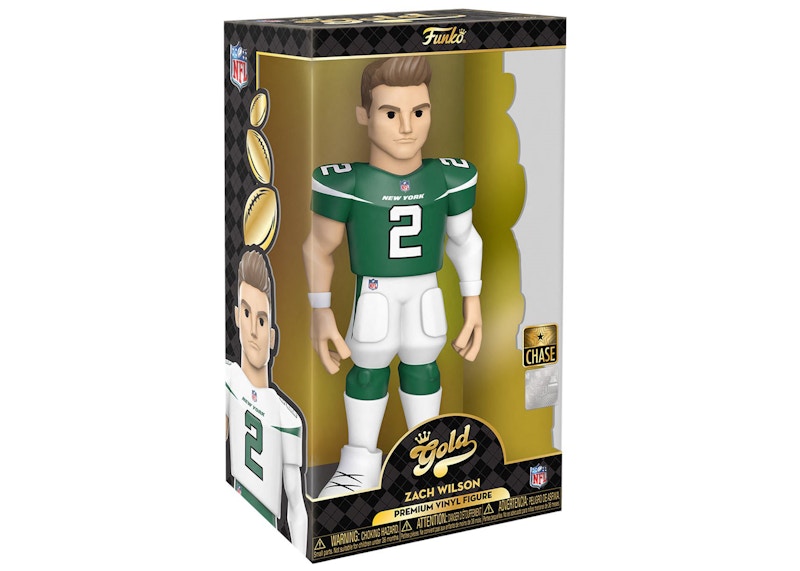 Funko Gold NFL New York Jets Zach Wilson 12 Inch Chase Exclusive Figure ...