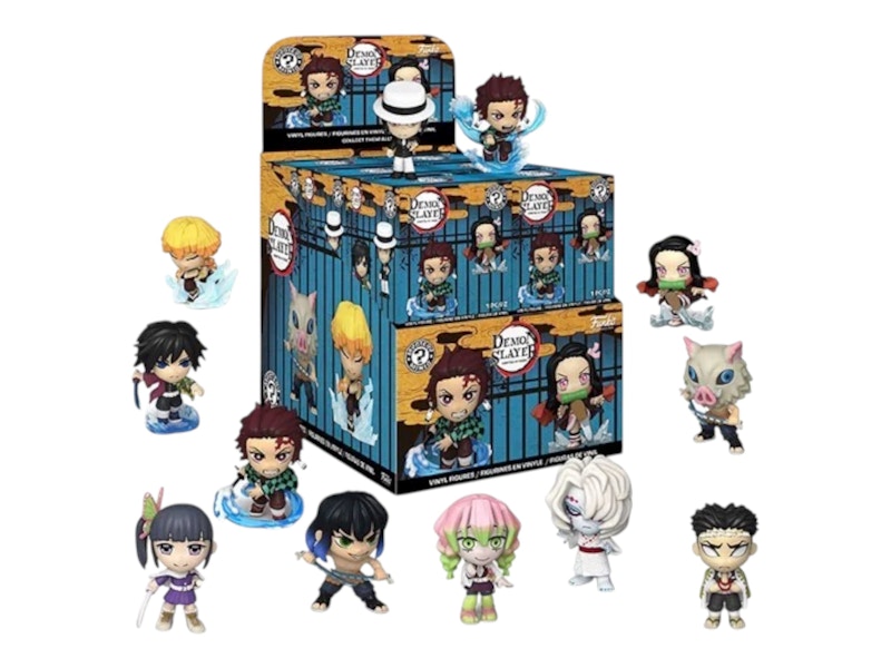 Funko Mystery Minis Demon Slayer: Kimetsu no Yaiba Sealed Case (12 ...
