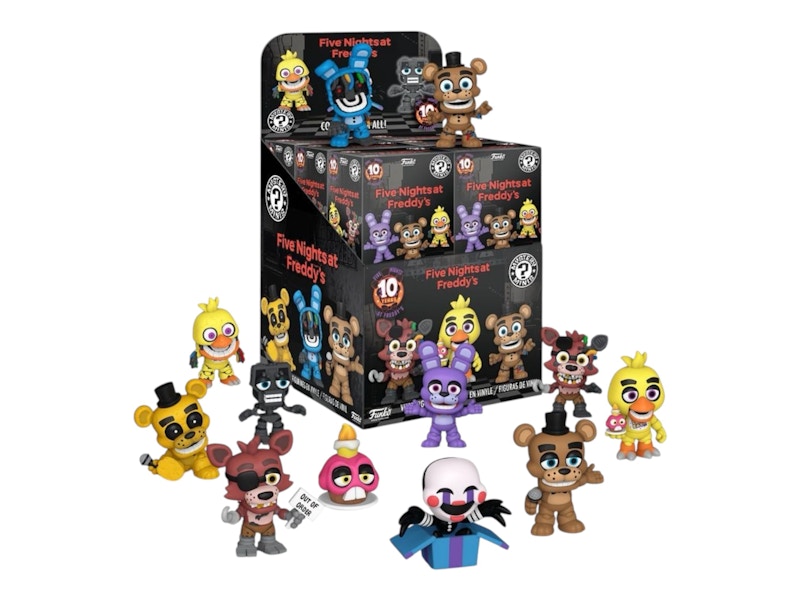 Funko Mystery Minis Five Nights at Freddy's 10th Anniversary Sealed ...