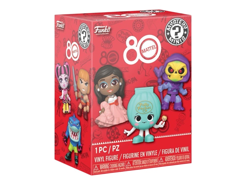 Funko Mystery Minis Retro Toys Mattel 80th Anniversary Single Blind Box ...