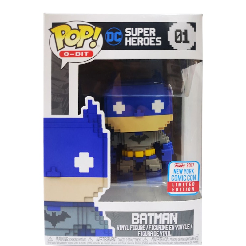 Funko Pop! 8-Bit DC Super Heroes Batman NYCC Figure #01 - ES